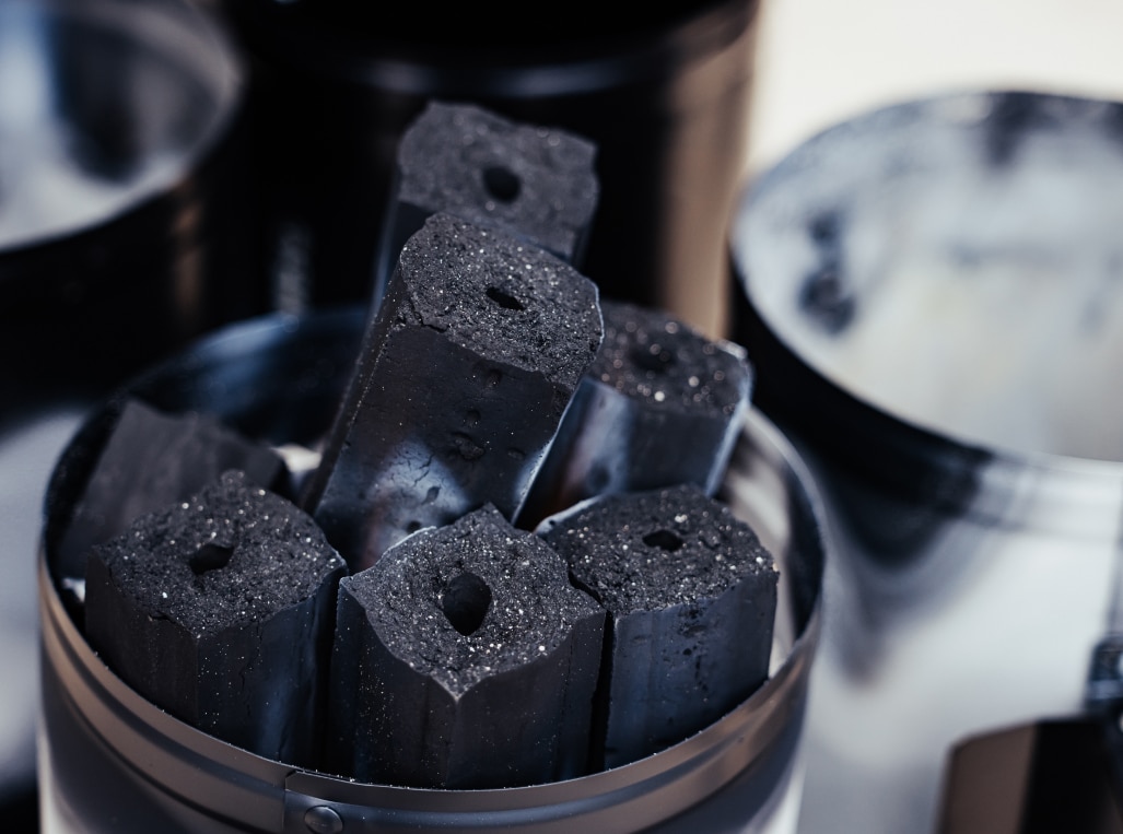 Fyro Binchotan-Style Charcoal Logs - Pure & Steady Heat Source for Grilling